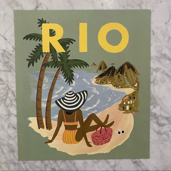 Rifle Paper Co. | Art | Rifle Paper Co Rio Print | Poshmark